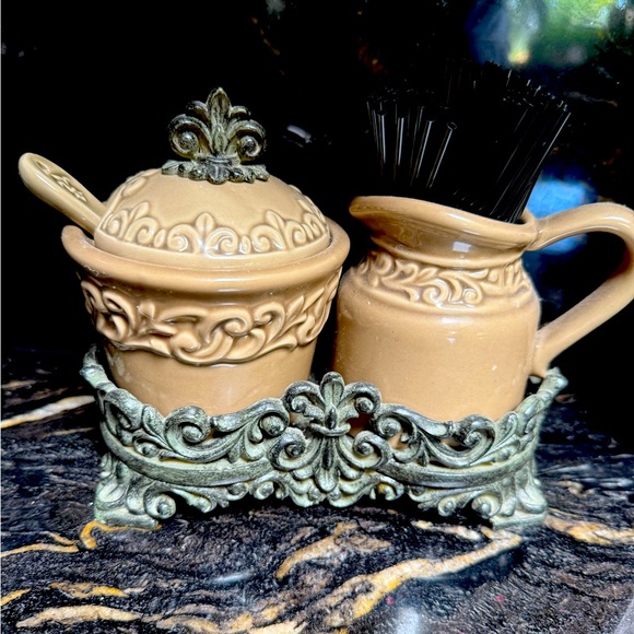 drake designs | Kitchen | Tuscan Taupe Drake Designs Coffee Creamer ...